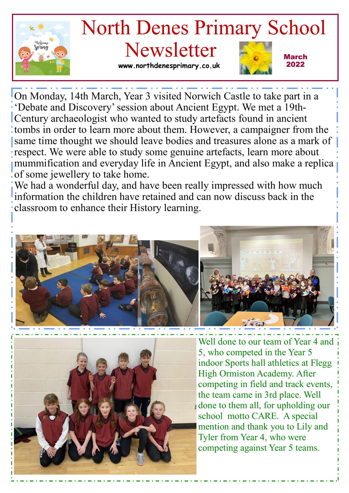 Latest News – North Denes Primary School